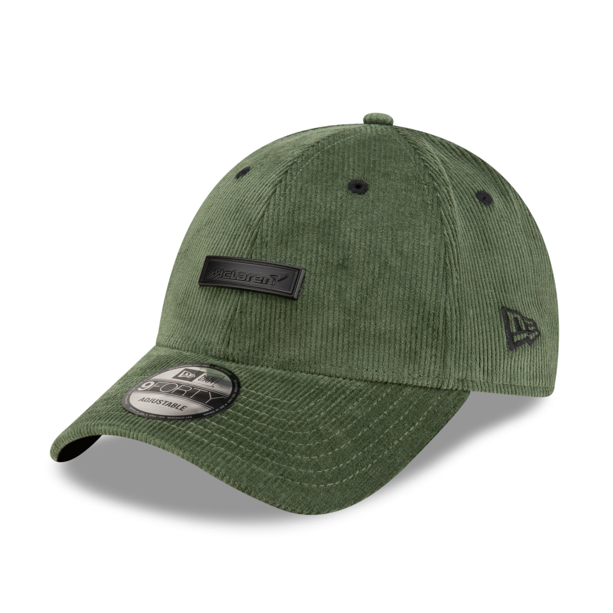 McLaren Automotive Cord 9Forty Cap Adults - New Olive | TheRaceWorks