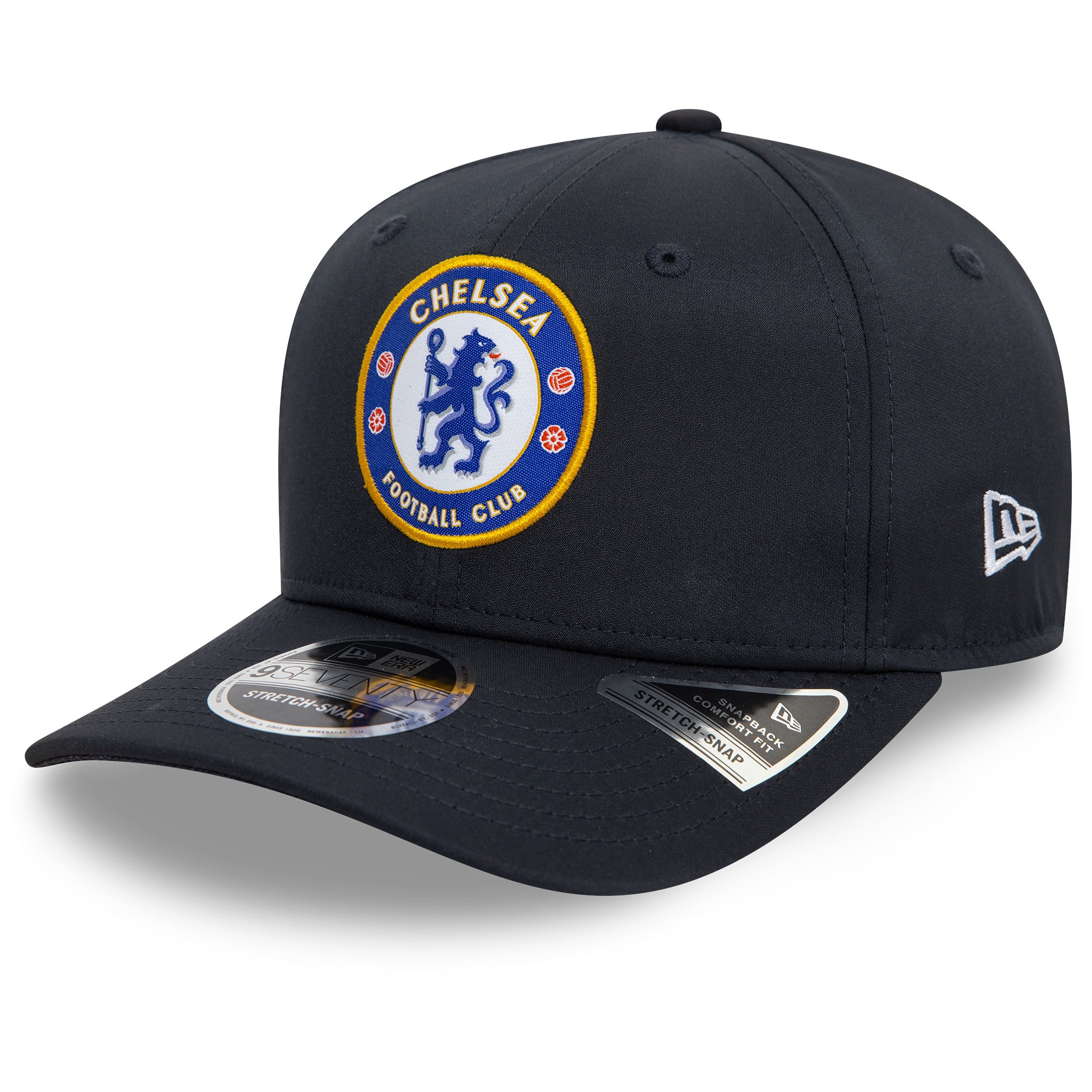 Chelsea FC Core 9Seventy Cap Stretch Snap Adults - Navy | TheRaceWorks