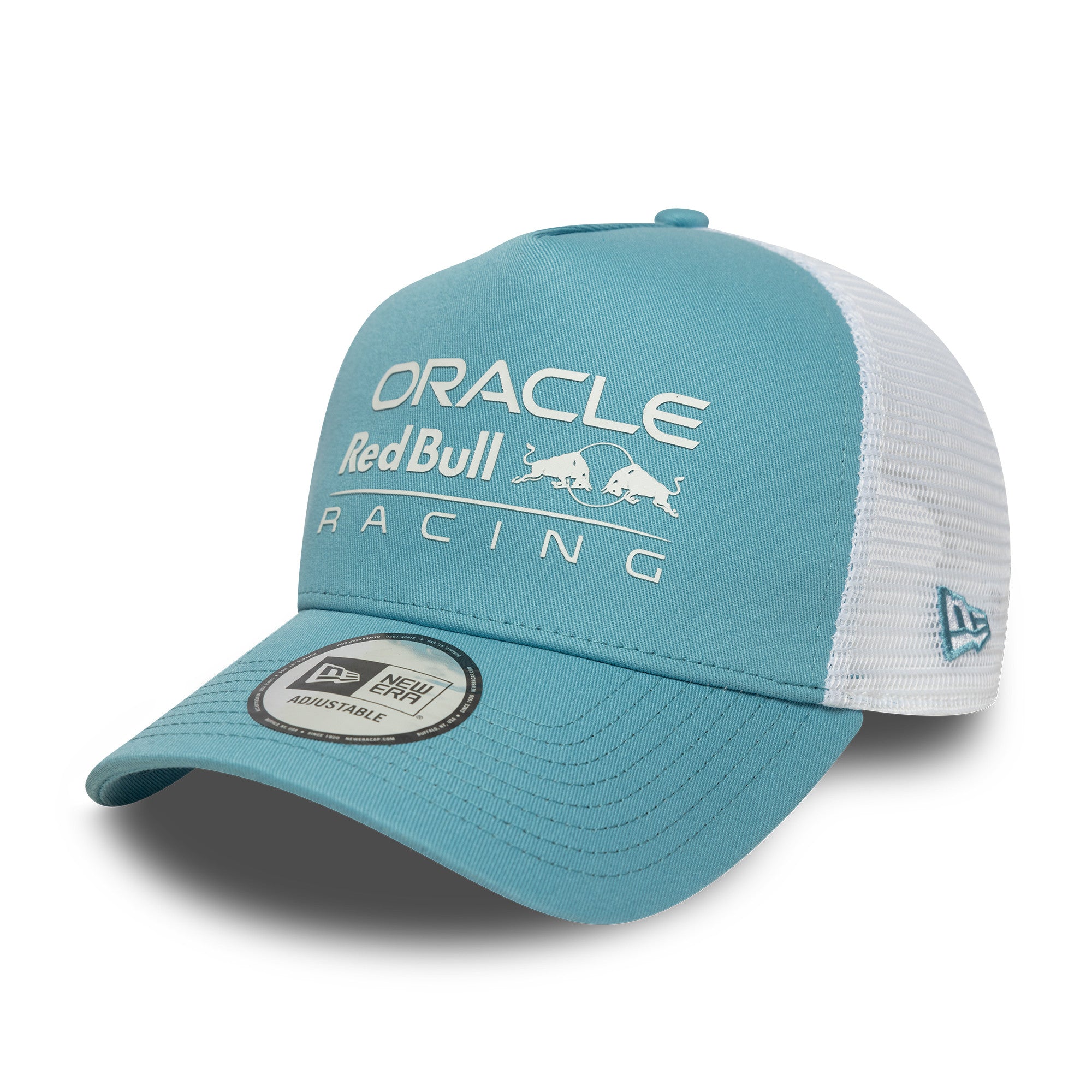 Red Bull Racing F1 Seasonal Trucker Cap Adults - Pastel Blue | TheRaceWorks