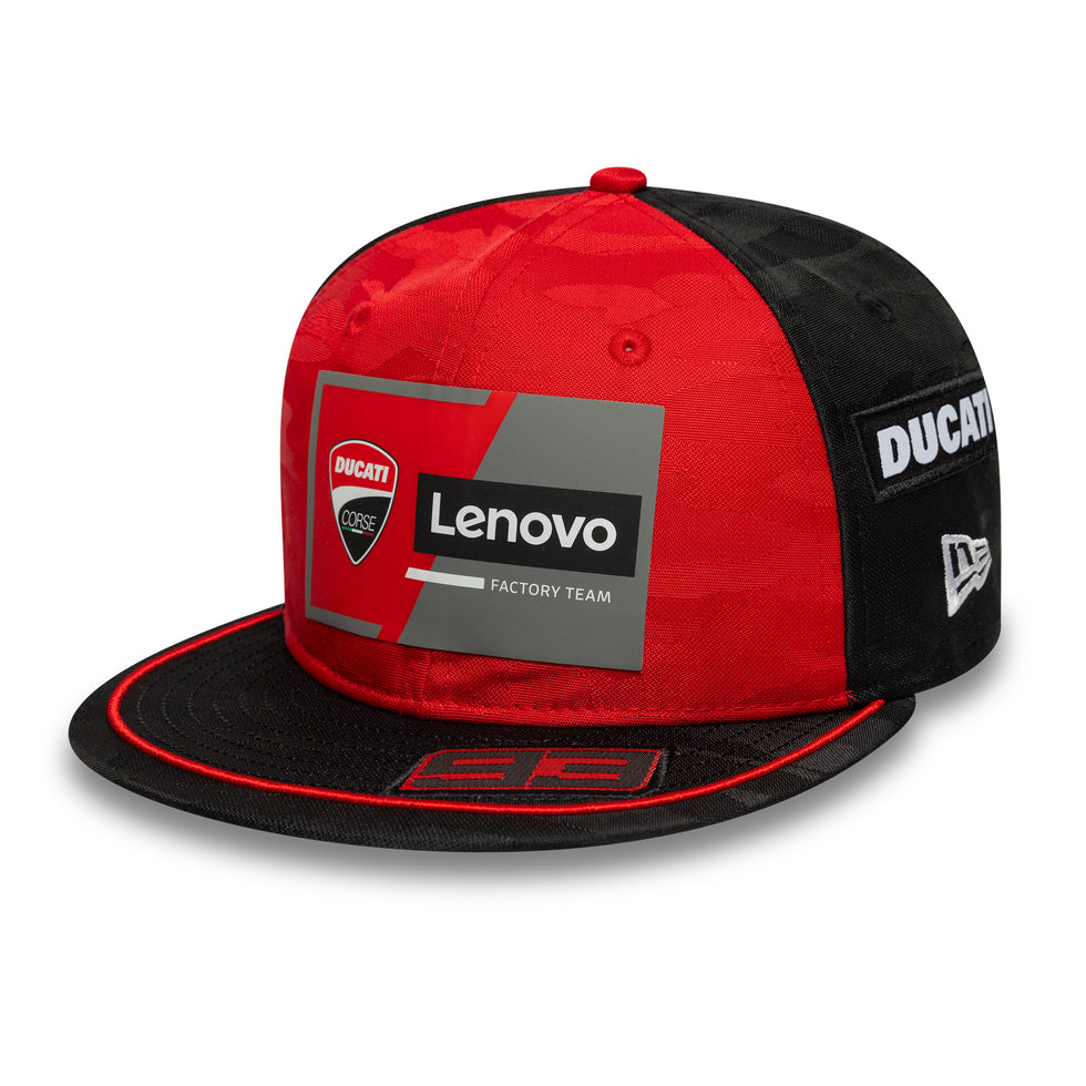 Ducati Moto GP Team 2025 Marc Marquez 9Fifty Cap Flat Visor Adults - B ...