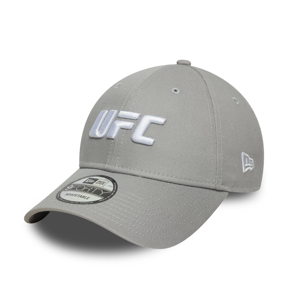 UFC Core 9Forty Cap Adults - Grey/White | TheRaceWorks