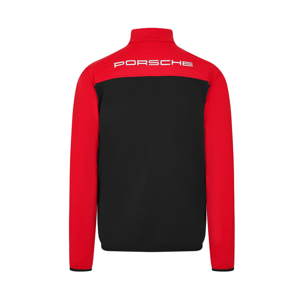 Porsche Motorsport Softshell Mens - Black | TheRaceWorks