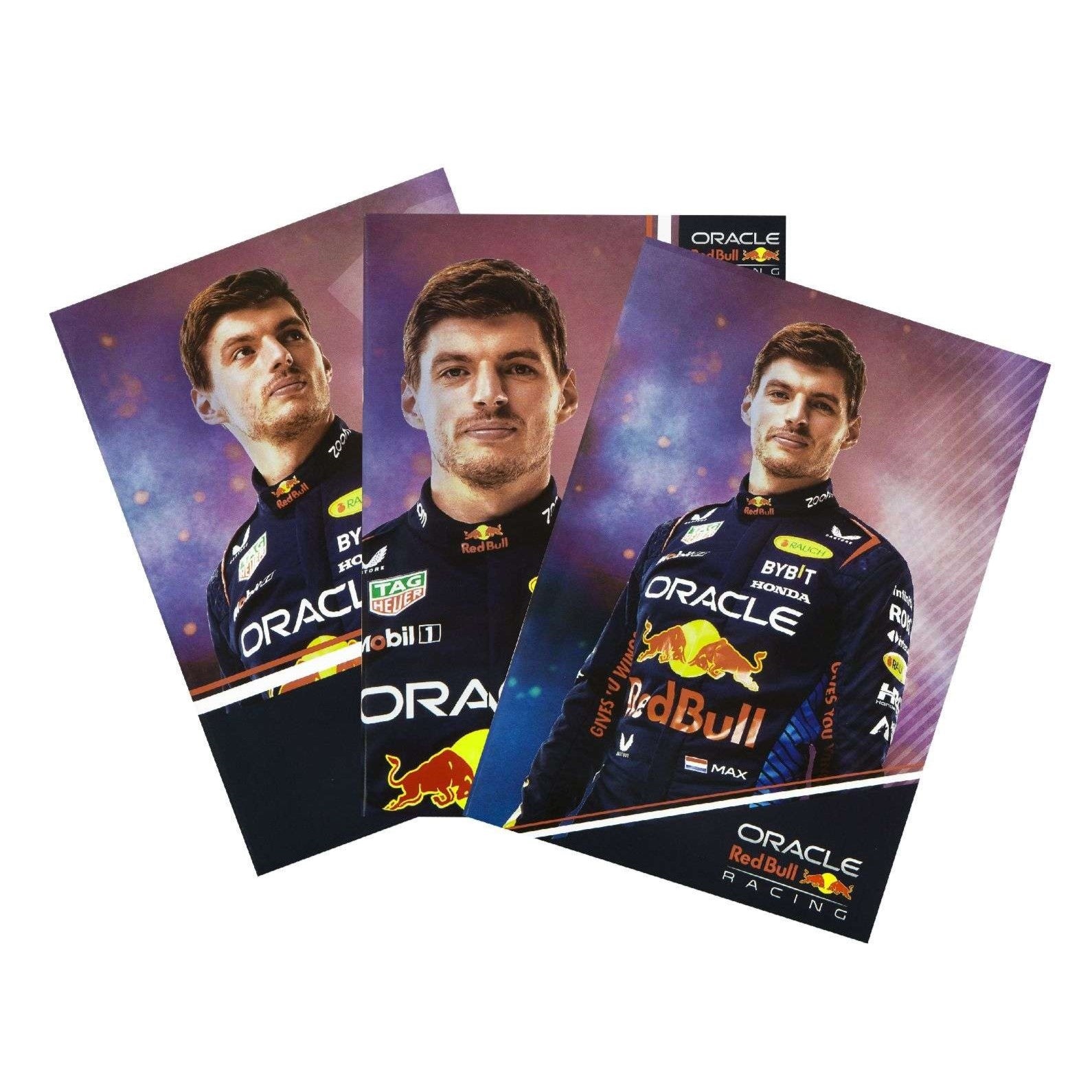 Red Bull Racing F1 Max Verstappen Notebooks Set Of 3 Pieces Unisex - N ...