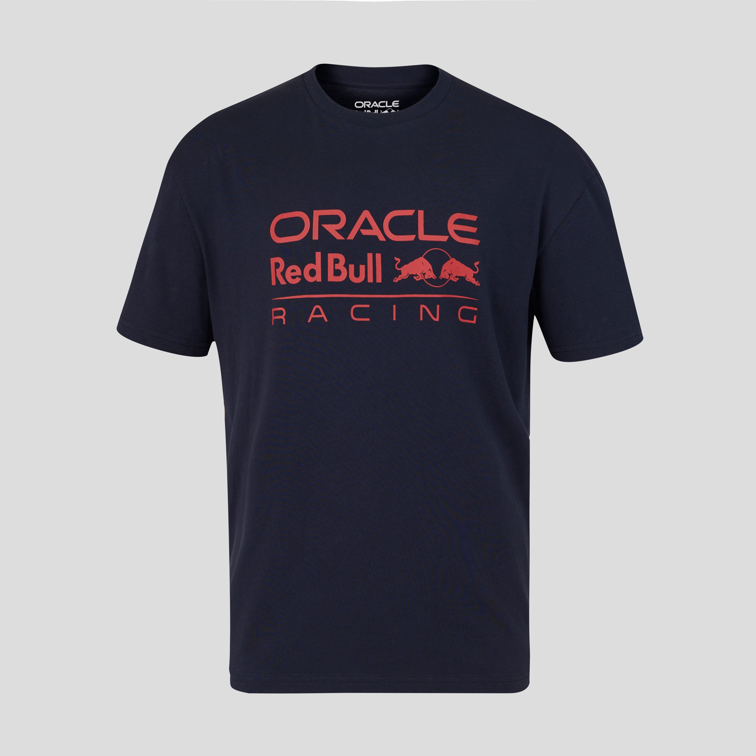 Red Bull Racing F1 Oracle Logo Relaxed Fit Tee Unisex - Night Sky ...